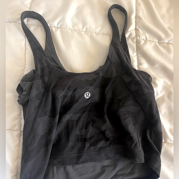 lululemon athletica | Tops | Lululemon Align Tank Black Camo | Poshmark